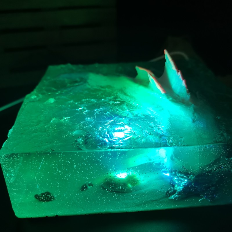 Shrouded Ghost diorama Sea of Thieves